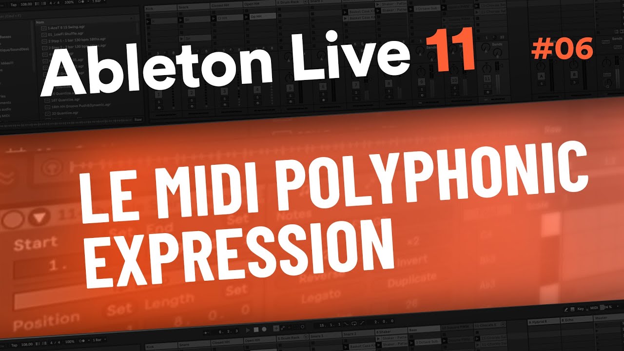 Ableton Live 11 - Le Midi Polyphonic Expression - YouTube