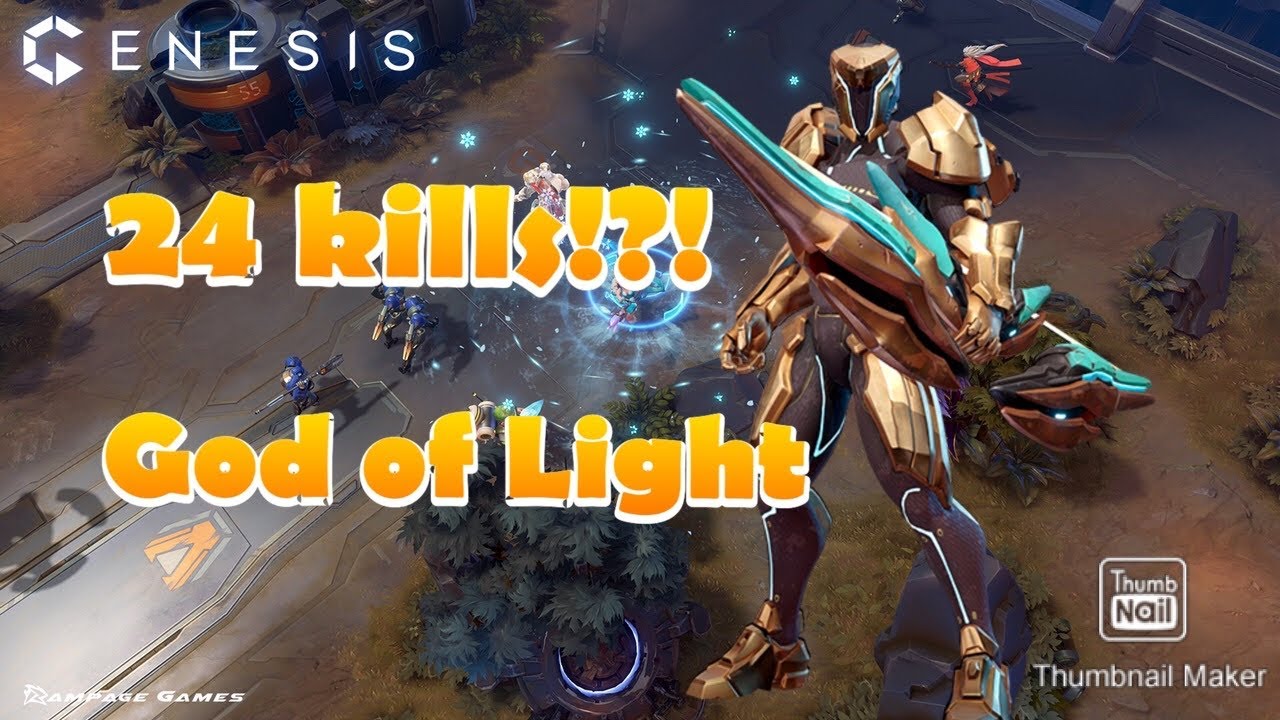 GENESIS Apollo gameplay (PS4 MOBA) - YouTube