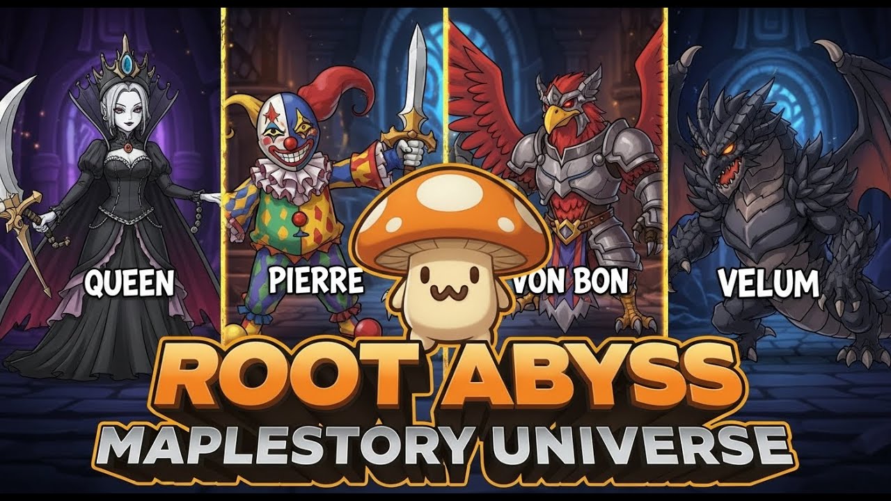 GUIA MAPLESTORY UNIVERSE ROOT ABYSS - YouTube