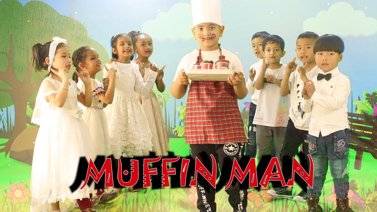 The Muffin Man/ Children Song / English Rhymes/ Nursery Rhymes - YouTube