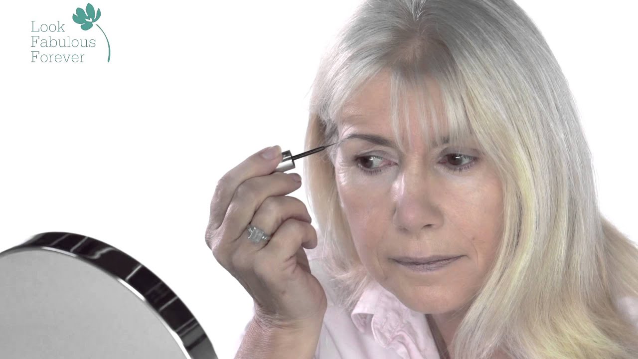 How to Apply Bring Back Brow Shape - Makeup for Older Women - YouTube