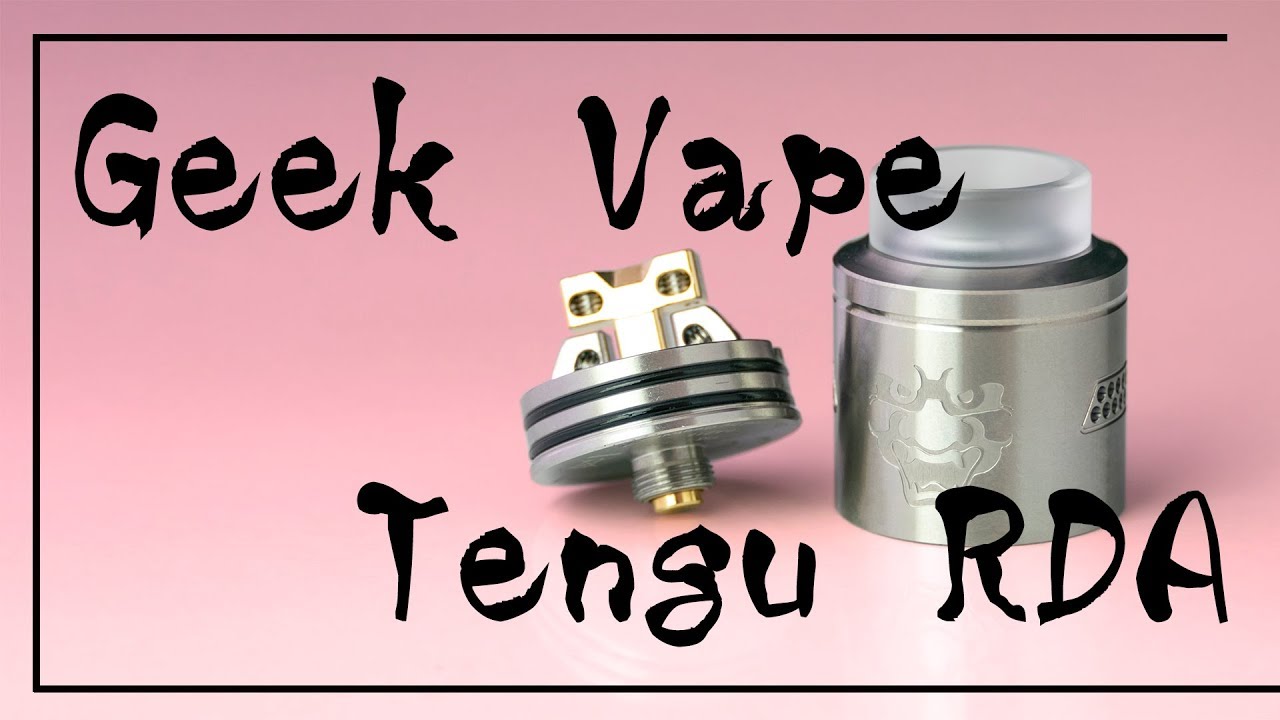 Tengu RDA by Geek Vape - M's Vape - YouTube