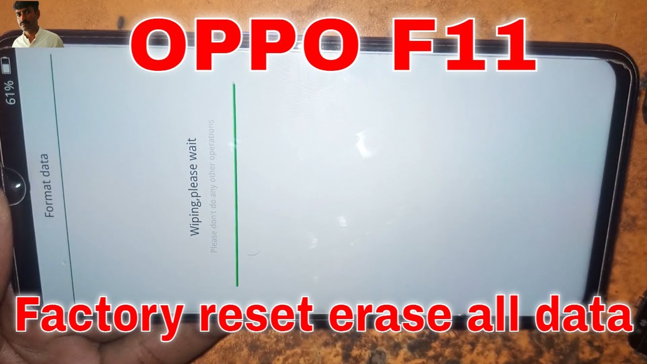 How to reset Oppo F11 Factory reset and erase all data Oppo F11 Hard ...