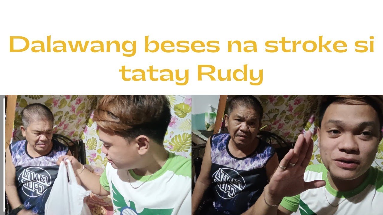 Nastroke kaya hindi na makapag trabaho si tatay rudy - YouTube
