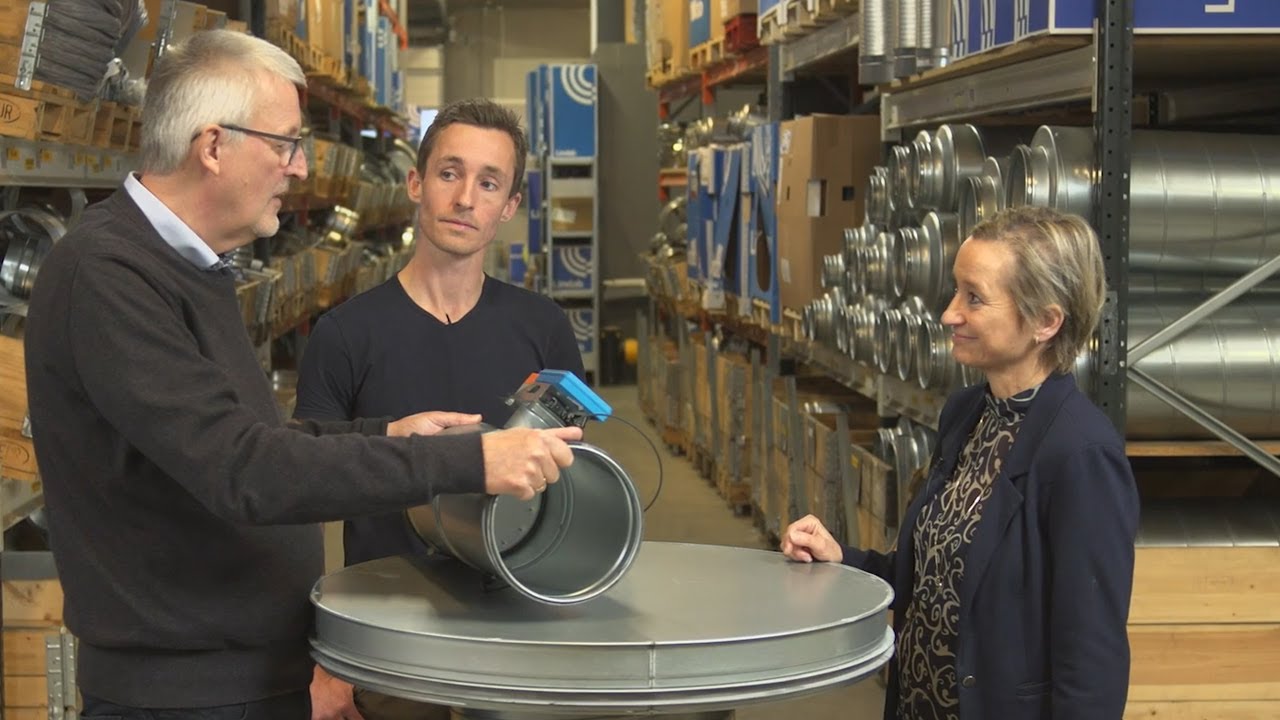 Morgendagens Indeklima - Ultralydsmåling i ventilationen - YouTube