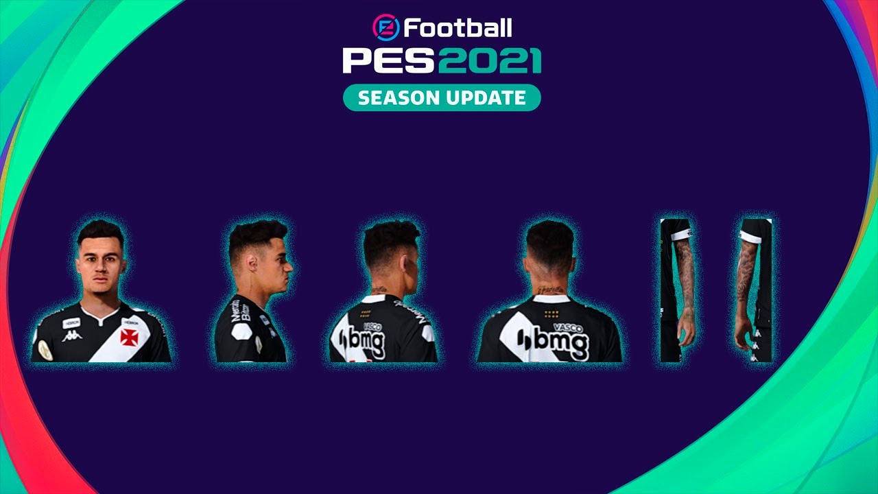 Philippe Coutinho Vol: 4 + Tattoo 100% convertido do FIFA 22 Compatível ...