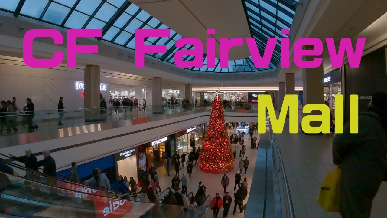 CF Fairview Mall shopping centre - YouTube
