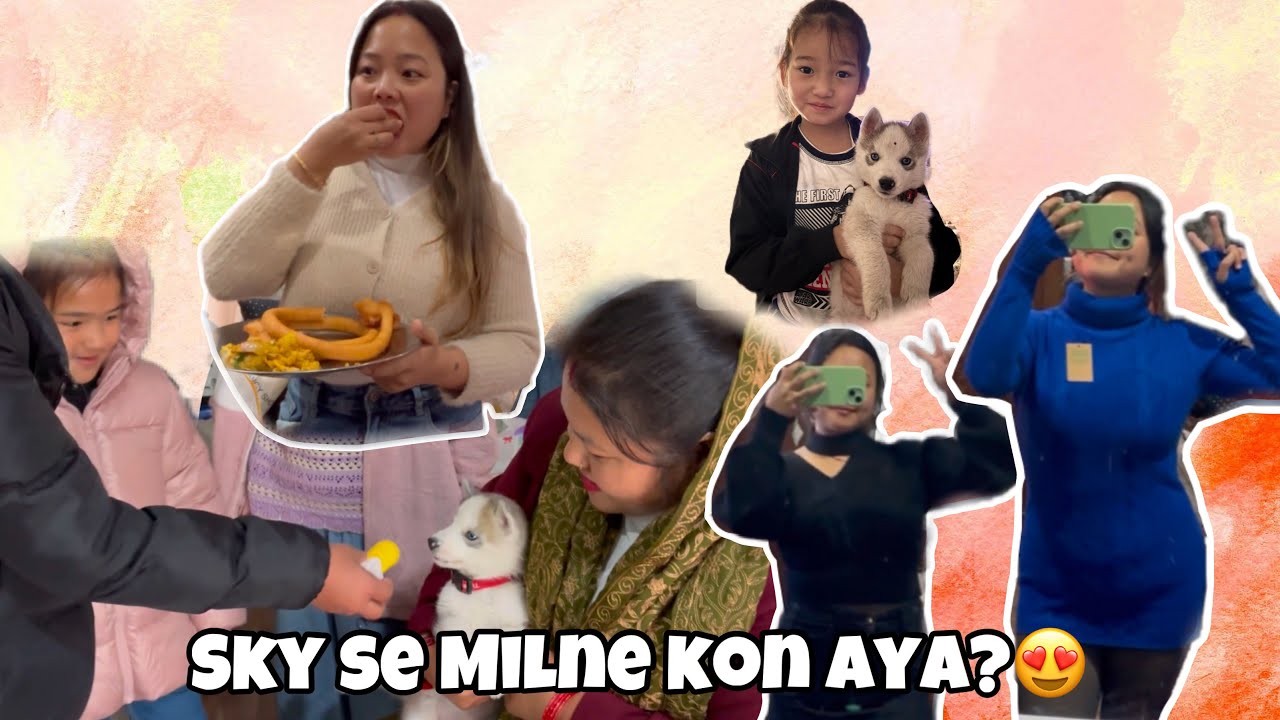 Sky se milne kon aya ??🐶😍|| jewellery Shopping 🛍️ || Family Vlog - YouTube