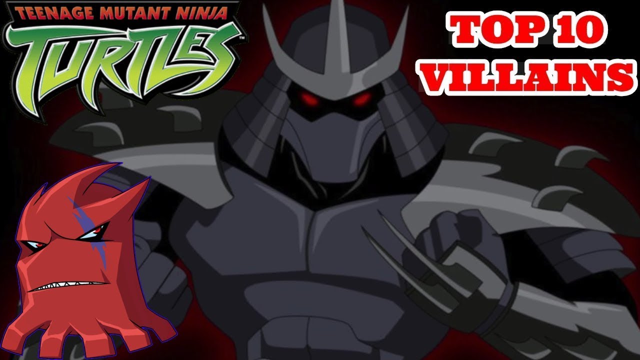 Top 10: TMNT 2003 Villains - YouTube
