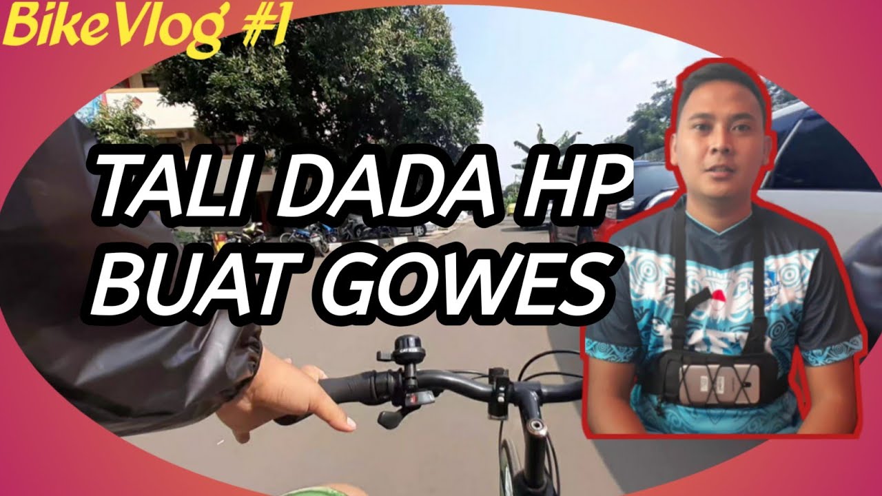BikeVlog Modal Hp || Chest strap For Handphone - YouTube