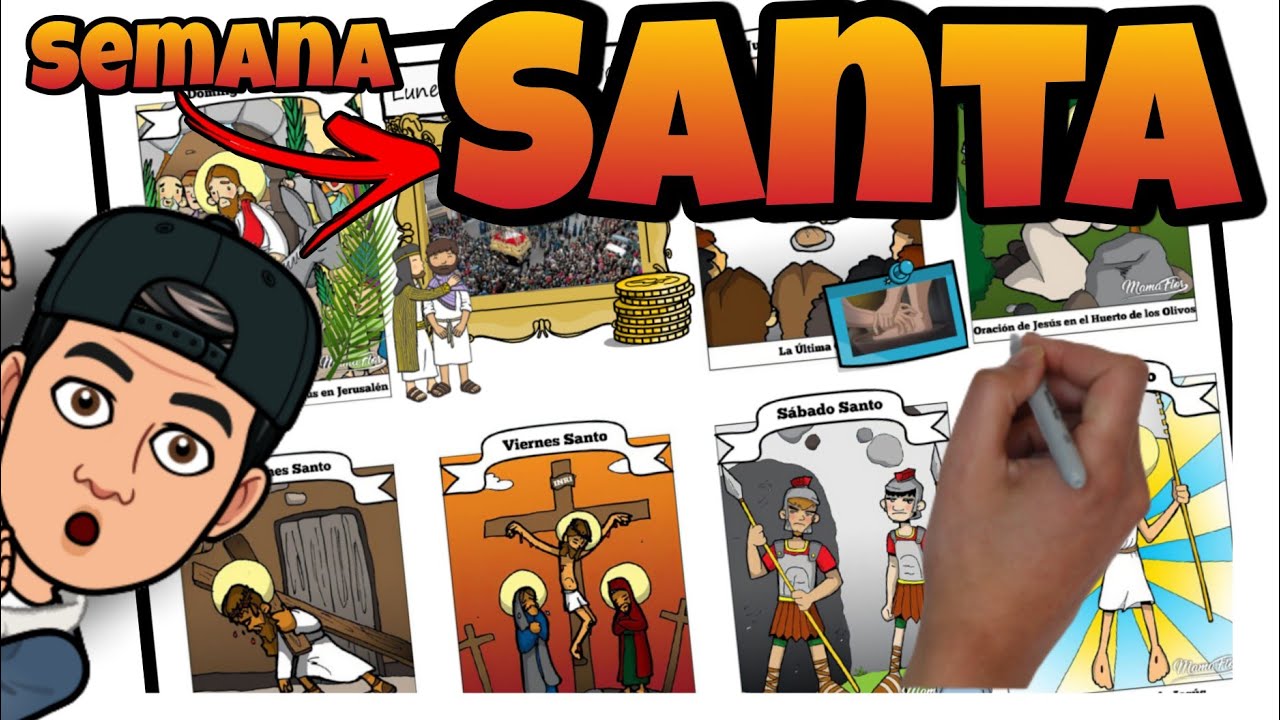 🤔 Qué es la SEMANA SANTA EXPLICACIÓN para NIÑOS de PRIMARIA - YouTube