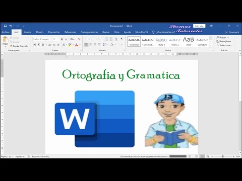 Microsoft Word: Ortografia y Gramatica - YouTube