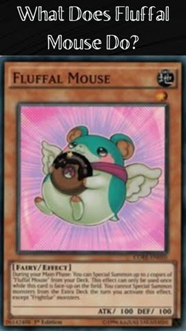 What Does Fluffal Mouse Do? (Yugioh Cards Explained for Easy Deck ...
