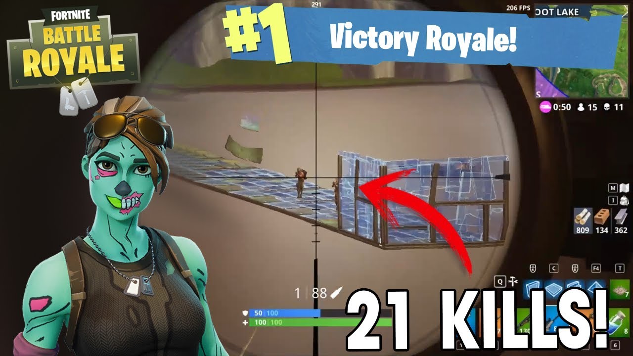 SOLO vs. SQUAD, 21 KILL WIN! - Fortnite Battle Royale Gameplay - Kod ...