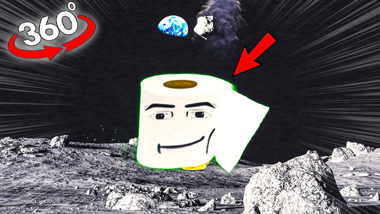 Gegagedigedagedago ON THE MOON / 360 4K VIDEO - YouTube