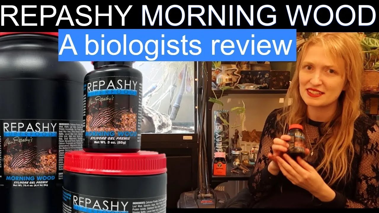 Repashy Morning Wood: A fish biologists reviews aquarium fish food. # ...