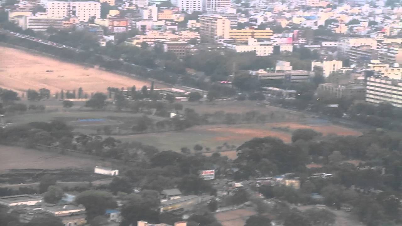 BEGUMPET HELICOPTER VIEW - YouTube