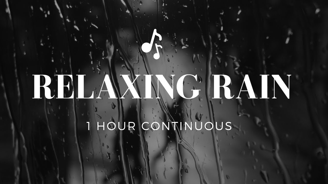 Relaxing Rain On Leaves for Sleep | 1 hour Raining 🌧 | Relax - YouTube