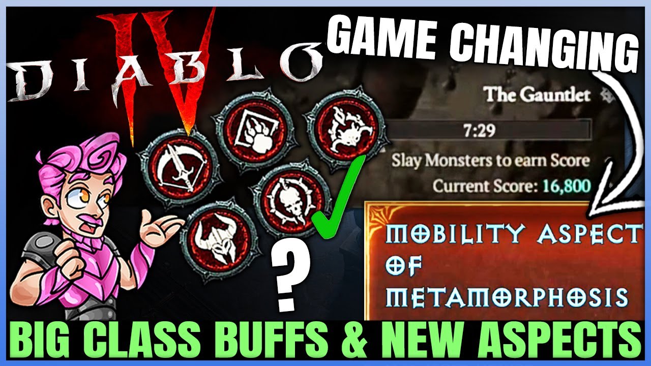 Diablo 4 - CONFIRMED: HUGE Class Changes, NEW Legendary Aspects, Uber ...