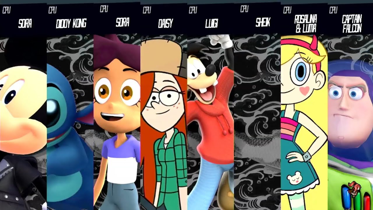 Disney Channel Smash - Requested Smash Bros Battle - YouTube
