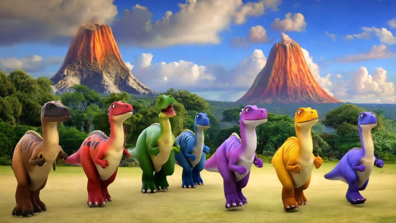 ROAR, ROAR in 3D - Dinosaur kids song - YouTube Music