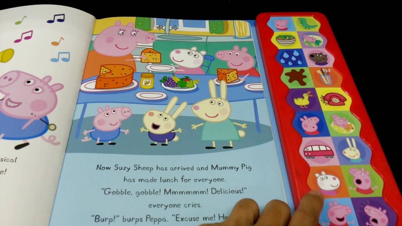 Peppa Sound book - YouTube