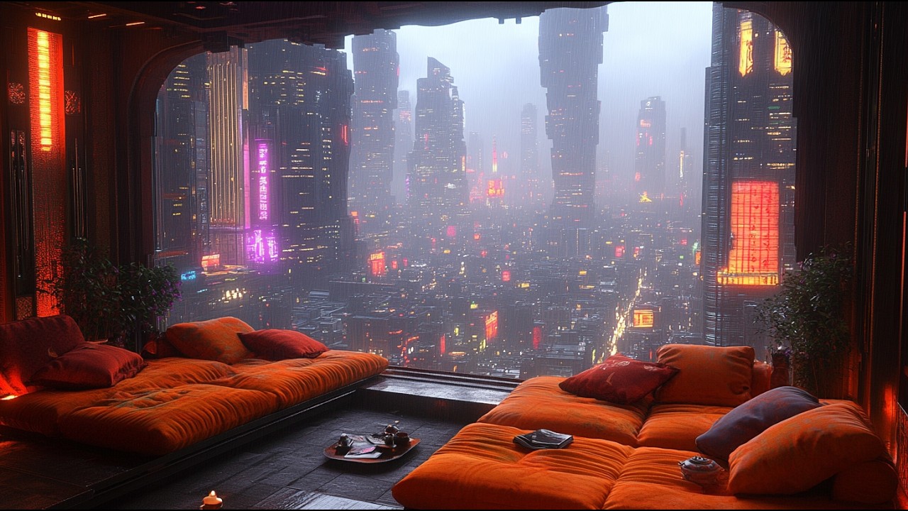 Rainy City Dreams: Ambient Blade Runner-Inspired Soundscapes - YouTube
