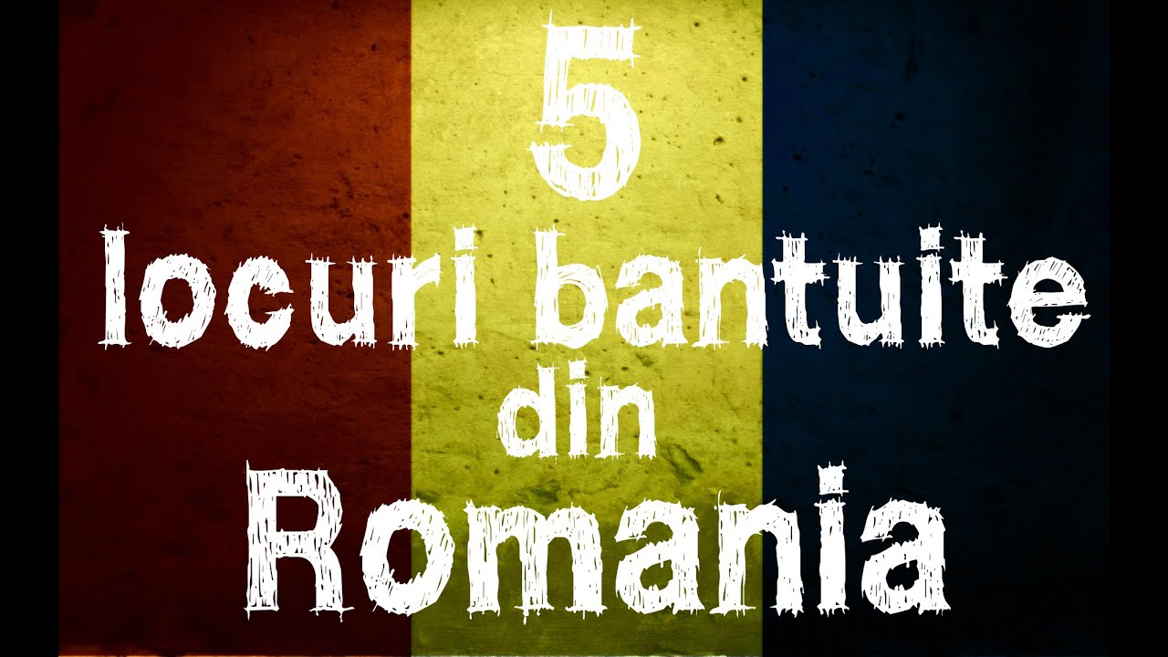 5 locuri bântuite din România! - YouTube