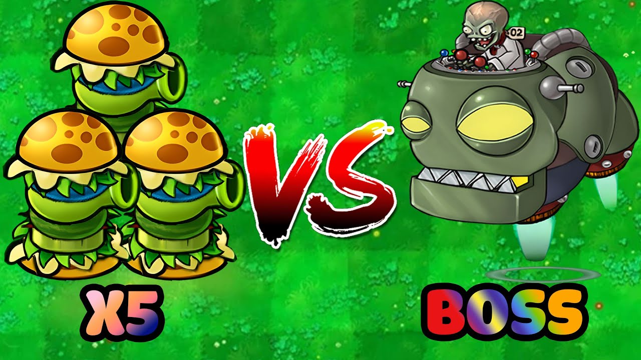 PVZ 1 Magical Hybrid Challenge - 5 Burger Shooter VS Edgar Ii - Who ...
