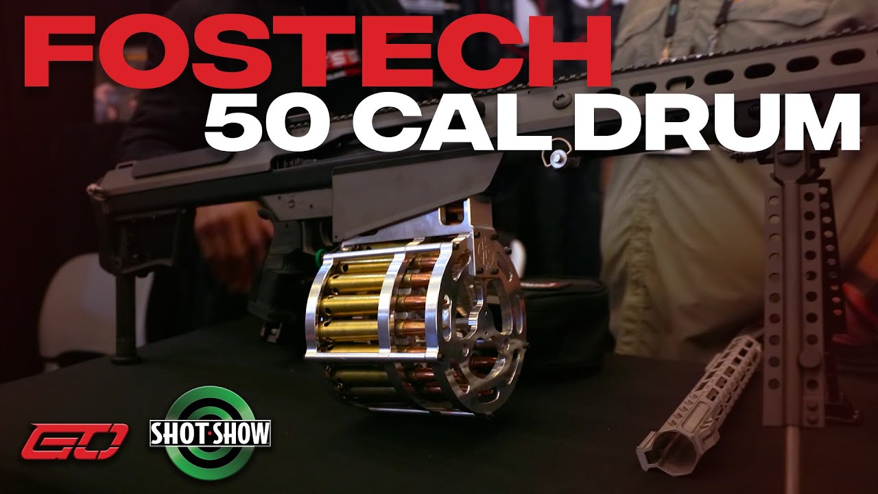 FosTech Breaks the Internet with the 50 Cal Drum Mag - YouTube
