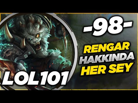 LoL101 ŞAMPİYON REHBERİ BÖLÜM #98 - RENGAR HAKKINDA HER ŞEY !! I Folden