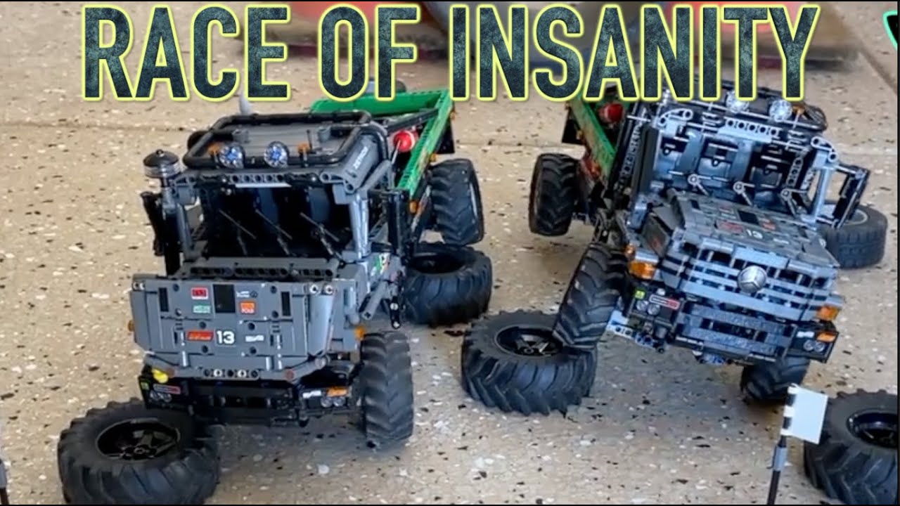 LEGO Technic VS System Fan! Who will win the race? - YouTube
