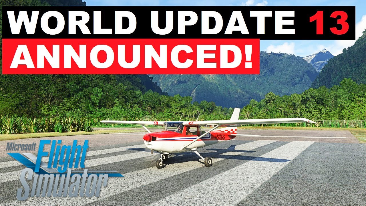 MSFS | WORLD UPDATE 13 REVEALED! VARJO AERO - YouTube