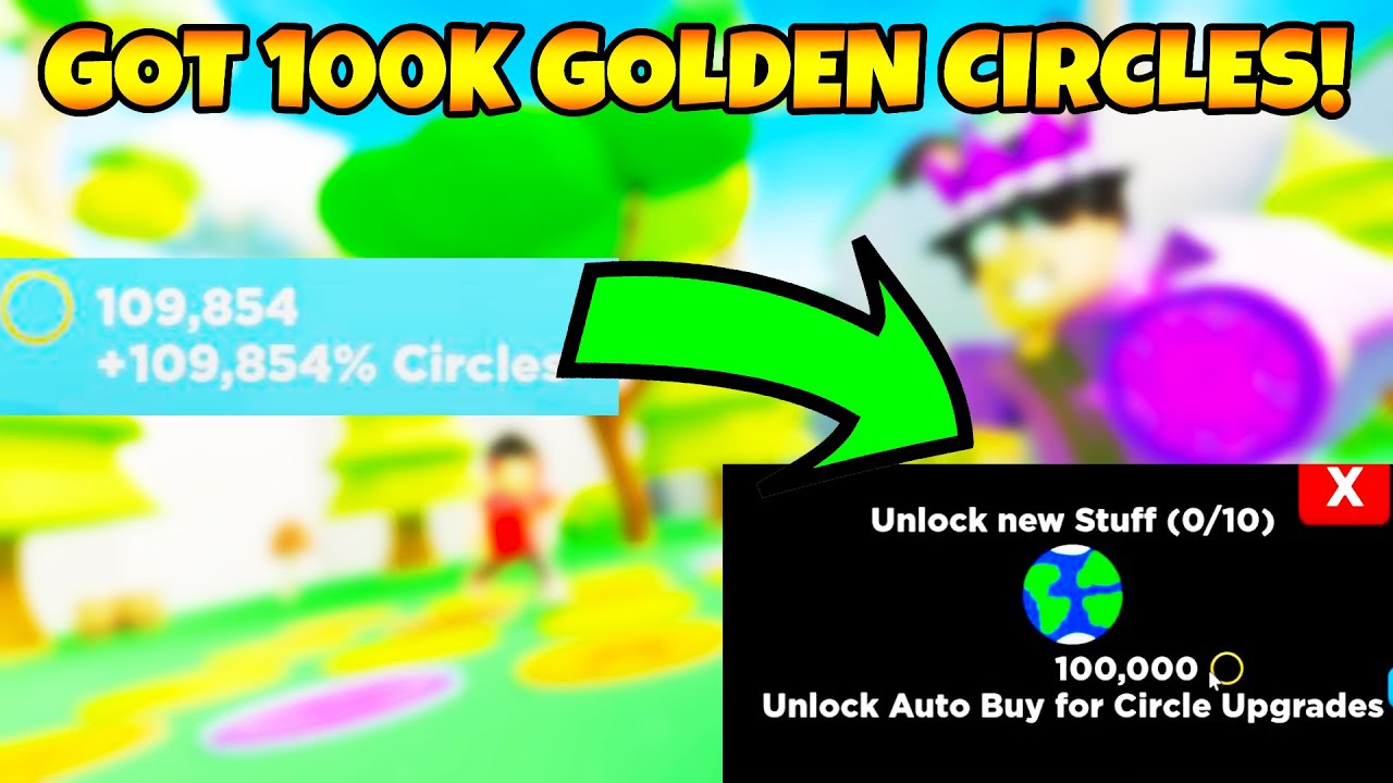 Got 100K Golden Circles In Merging Legends I Roblox - YouTube