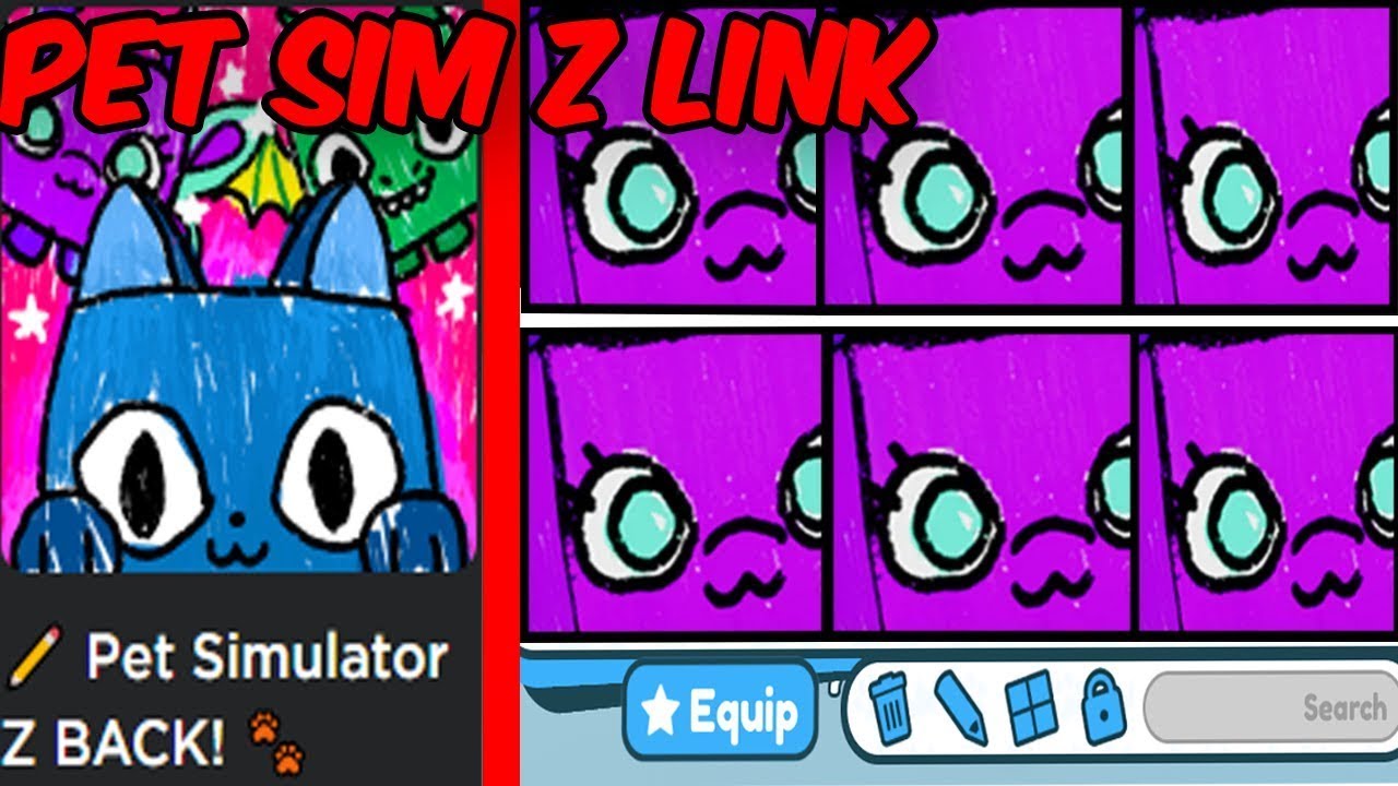 NEW PET SIMULATOR Z LINK!😱 Signed Pets! Rideble Pets!🔥 - YouTube