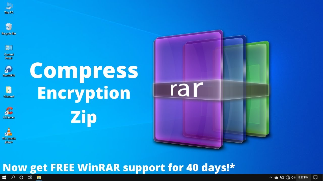 How to Install WinRAR on Windows 10 (Free V.64x) - YouTube