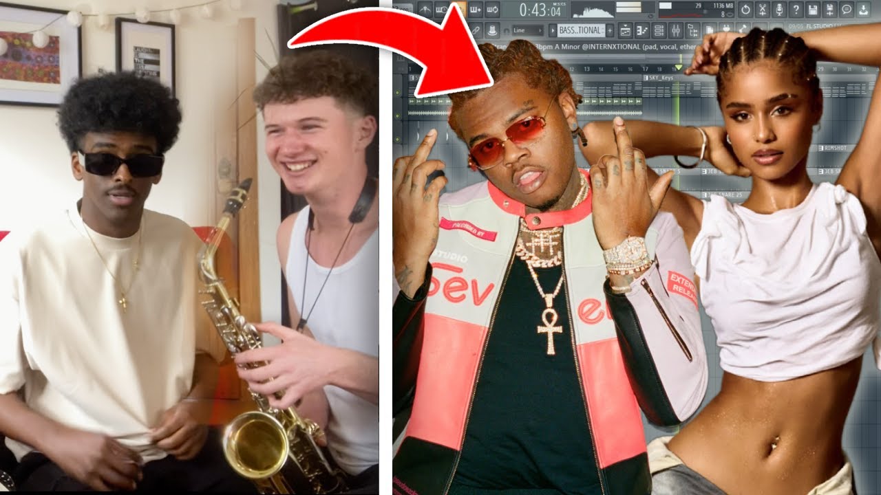 Cooking Up A HARD Sample & Beat For TYLA & GUNNA! - YouTube