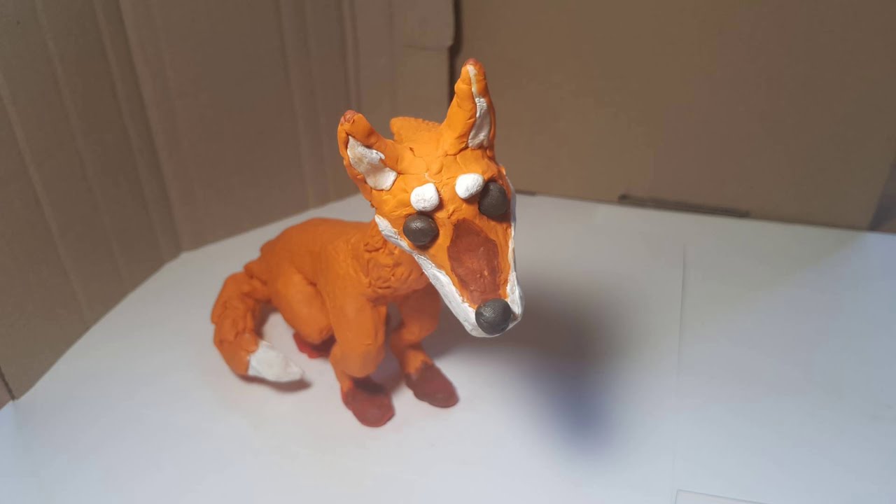 Stop motion fox loop - YouTube