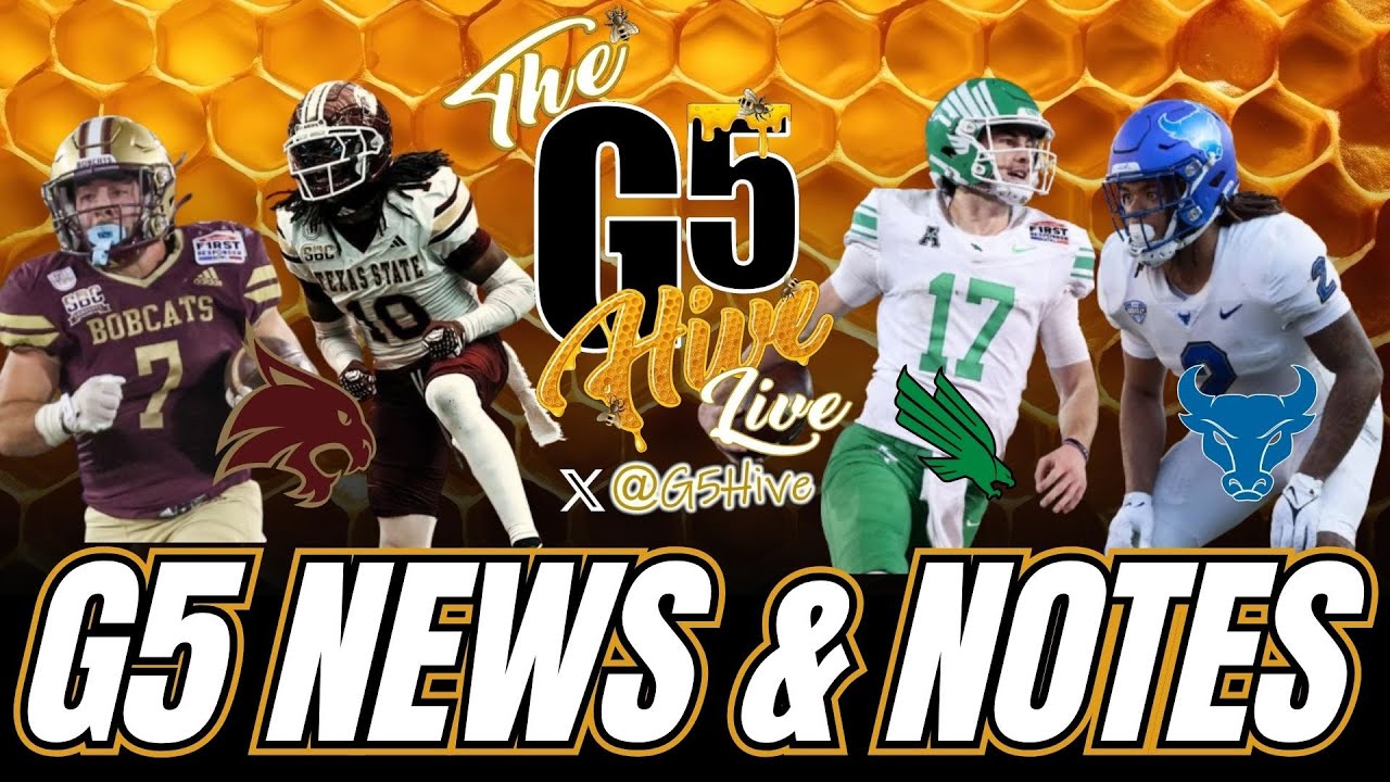 G5 College Football News & Notes 1/7/2025 - YouTube