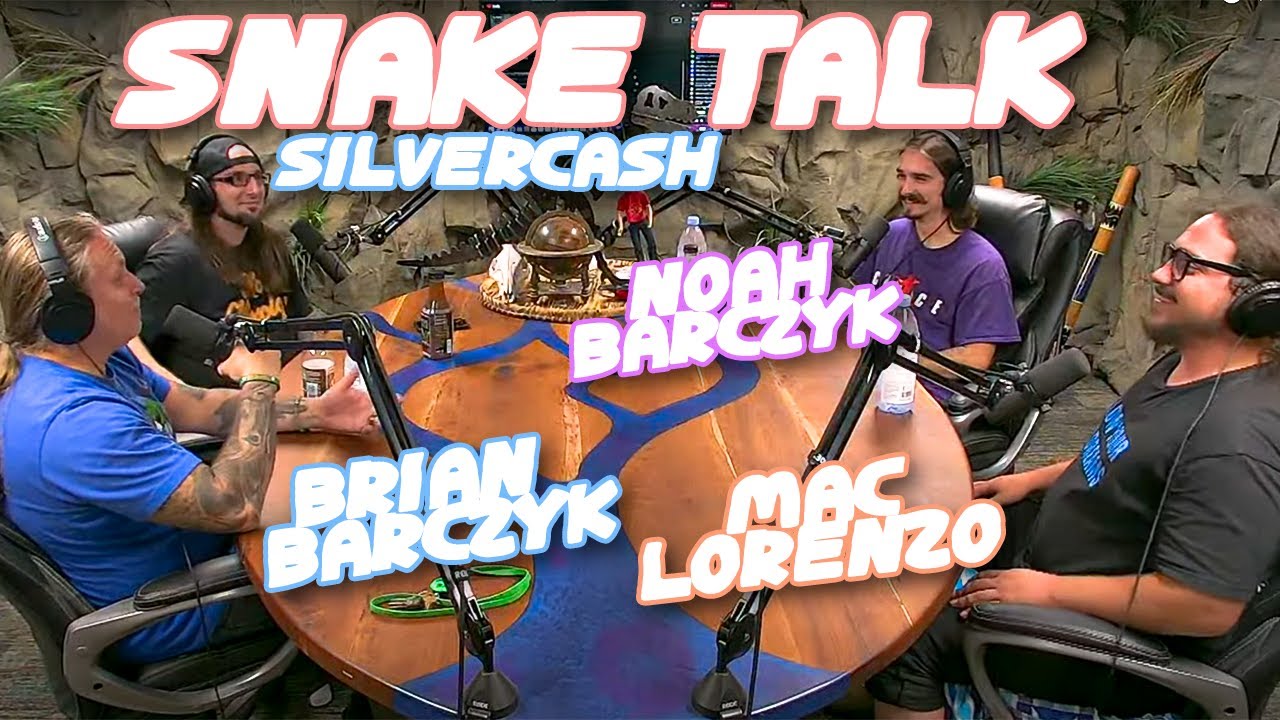 Brian Barczyk - Snake Talk With MAC and SILVERCASH!!! - YouTube