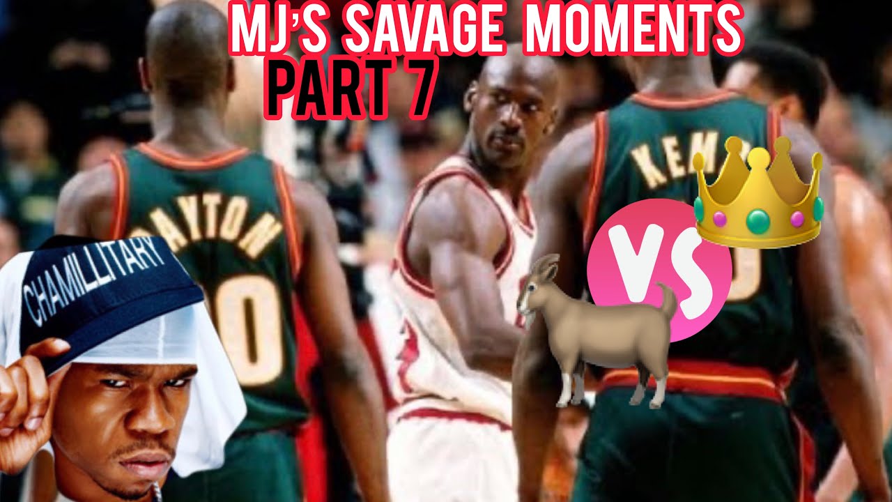 Michael Jordan's Most Savage Moments Part VII - YouTube