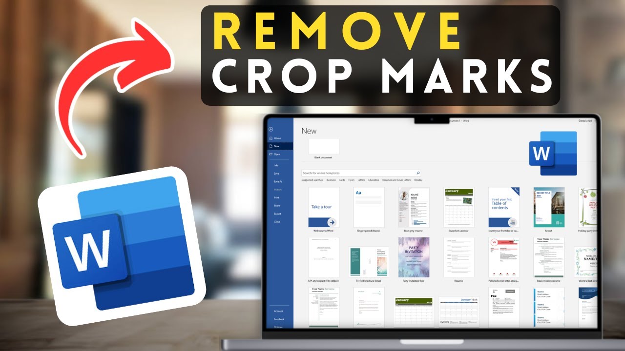 How to Remove Crop Marks in MS Word | Microsoft Word Tutorial (2025 ...