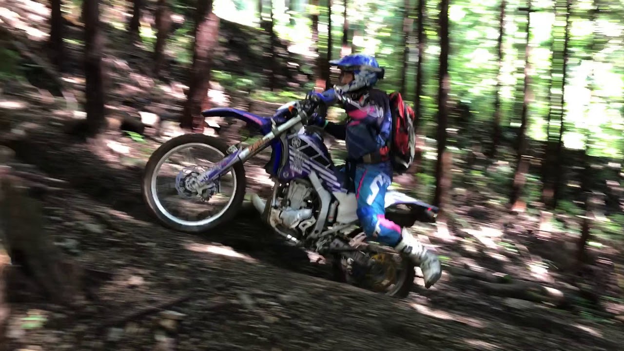 YAMAHA WR250R fun ride 8 Trail Riding - YouTube