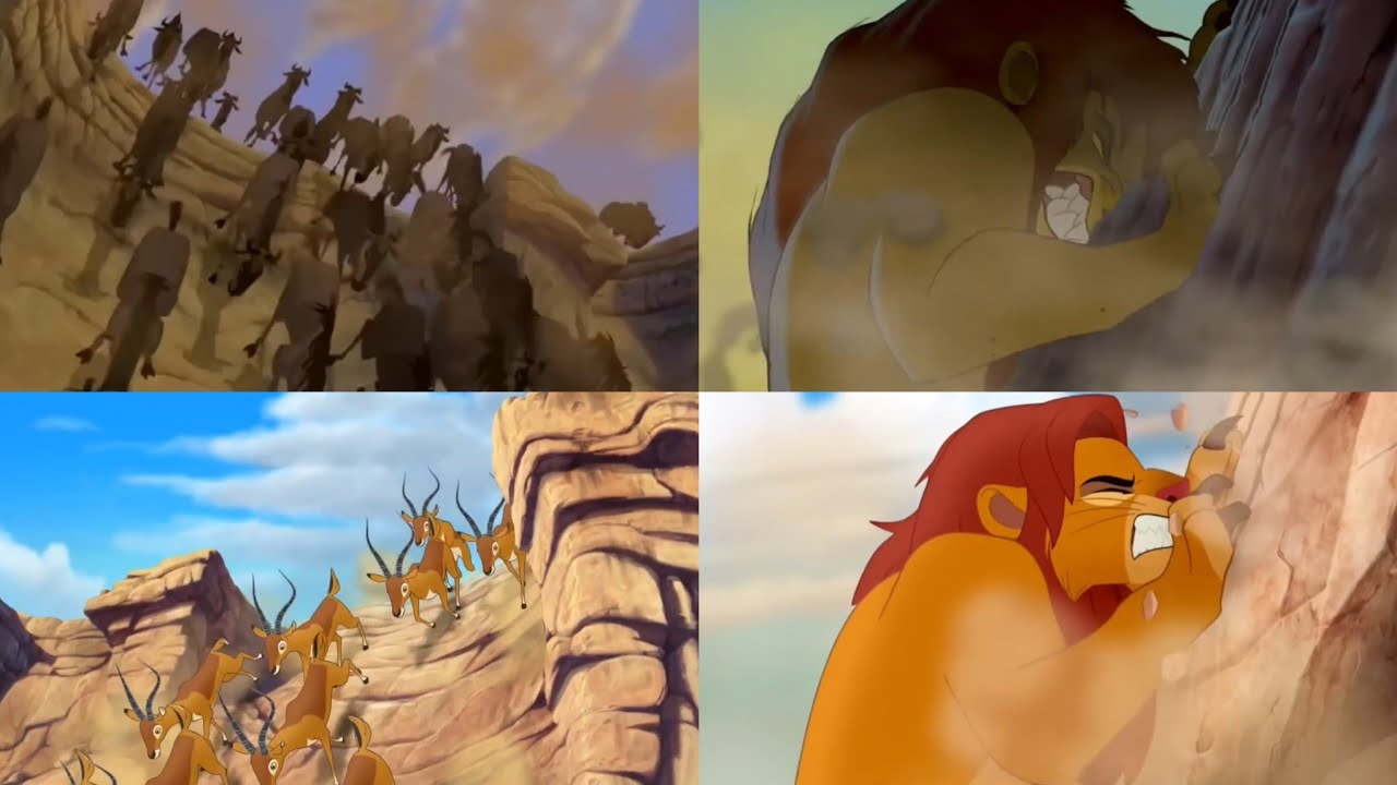 The Lion Guard - Reused (recycled) animated scenes from the wildebeest ...