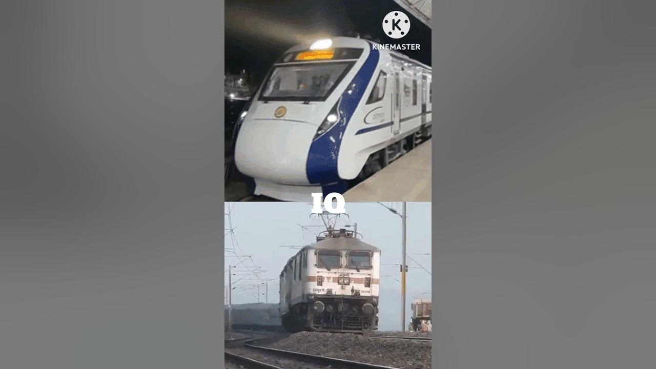 Vande Bharat vs wap 7 train india🔥 - YouTube
