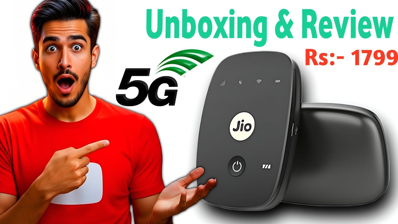 JioFi 5G Router Unboxing & Review 🔥 | Worth ₹1799? Speed Test + Setup ...