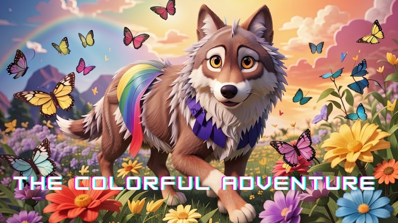 Chinese Kids Story| The colorful adventure多彩之旅 - YouTube