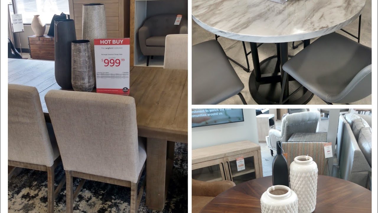 FURNITURE SHOPPING AT ASHLEY HOME STORE - YouTube