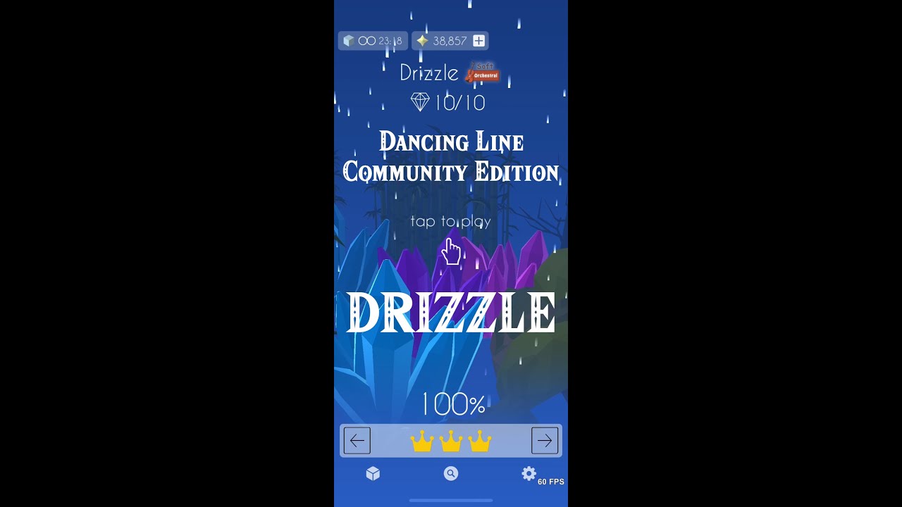 Dancing Line Community Edition - Drizzle (34) - YouTube