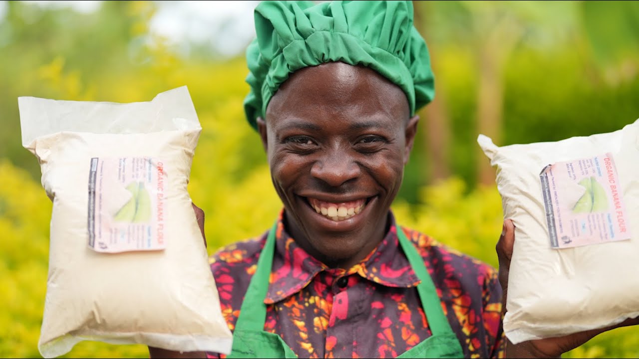 WFP Uganda - Youth Embrace Banana Value Addition - YouTube